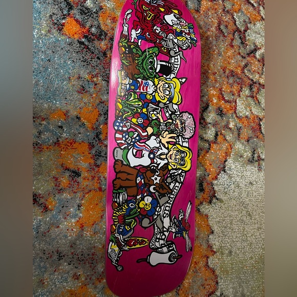 Games | Andy Howell Hippies Skateboard Deck New Deal | Poshmark